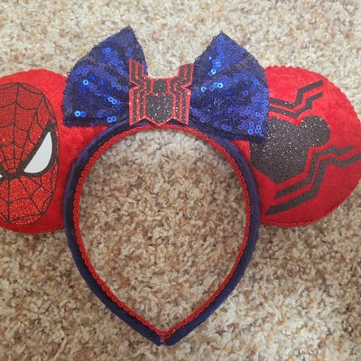 Spider-man Inspired Ears - Etsy