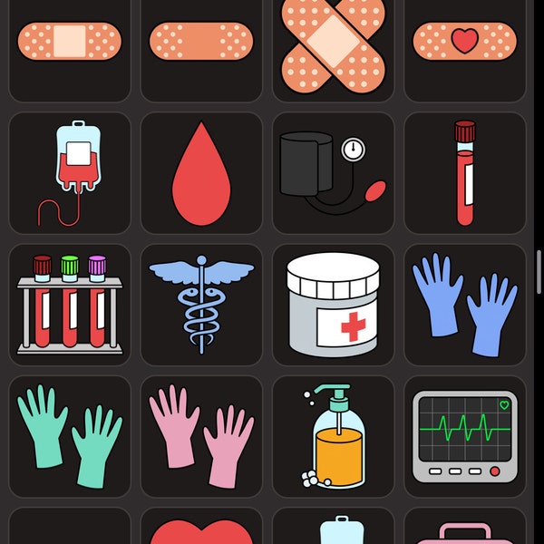 Anatomy Digital Sticker Pack, Pre-cropped Human Body Stickers, Internal ...