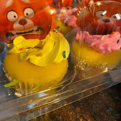 TURNING RED Cupcake Toppers Emotions Feelings Adorable - Etsy