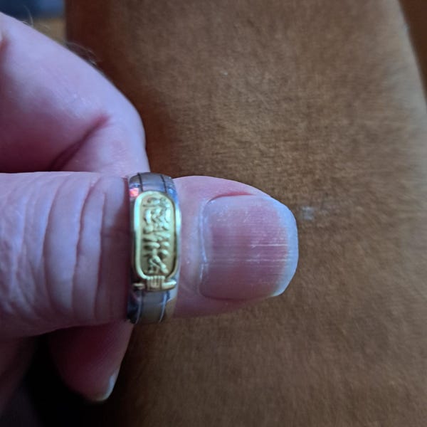 Egyptian Jewelry Cartouche Personalized Necklace Sterling Silver ...