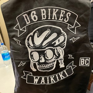 Custom Patch for Bikers Any Size Motoclub Jacket Large | Etsy