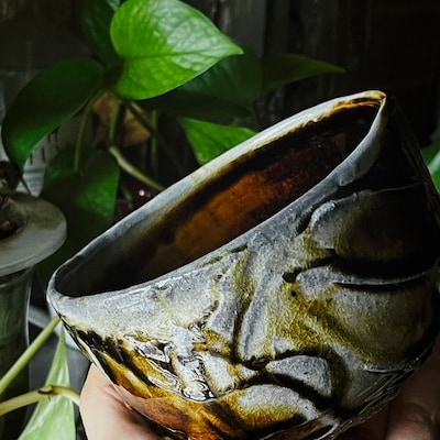 601 Wood Fired Hand Built Jar - Etsy