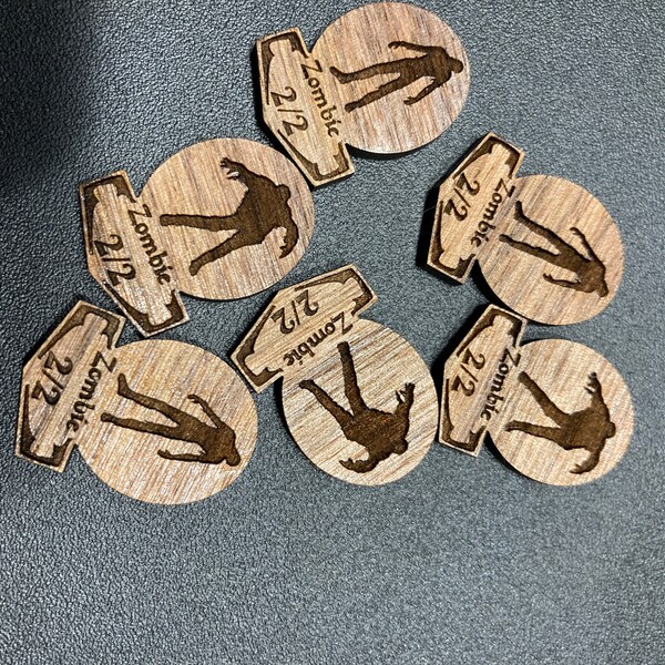 MTG Pie Food Tokens (acrylic or Wood X6) for Magic the Gathering ...