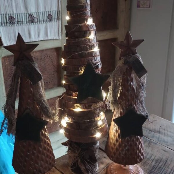 Primitive Star Templates - Etsy