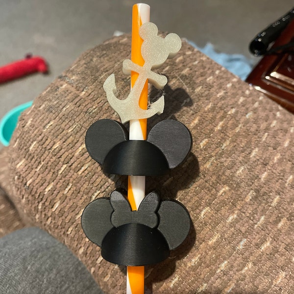 D Straw Topper STL Download for 3D Printing, Staw Buddies STL - Etsy