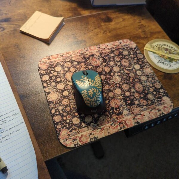 Funny Cute Crafting Computer Desk Mouse Pad. Non-slip Office Hobby ...