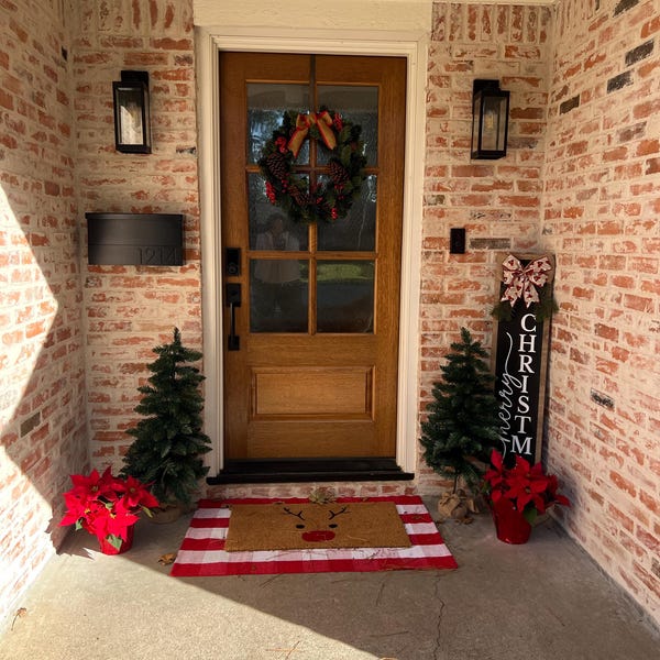 Santa Claus is Coming to Town Porch Leaner/porch Leaner/christmas Porch ...