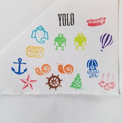 Ministempel Eintrittskarte Ticket - Etsy.de