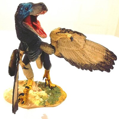 Realistic 'road Runner' Dinosaur Action Figure Dino Collectible Animal ...