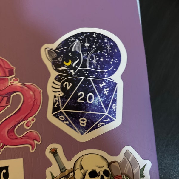 CAT DND STICKER, Dnd Cat Sticker, Dnd Sticker Cute, Dnd Transparent ...