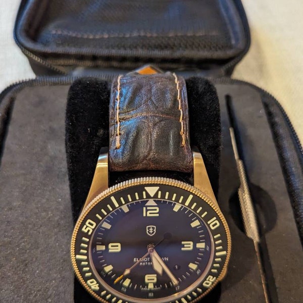 Personalized Leather Keychain, Crocodile Pattern Key Fob, Custom ...