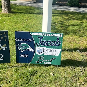 Customizable High School Sports Yard Sign Custom Yard Sign - Etsy