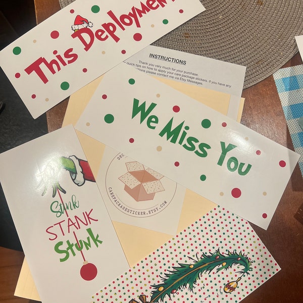 Christmas Care Package for Deployment / Winter Military Gift for Long ...