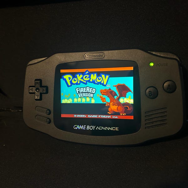 Clear Black Gameboy Color Console OLED Touch Screen GBC Game Boy - Etsy