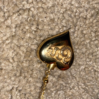 Lana Del Rey Style LDR Stainless Steel Heart Necklace 5.0 Ships From ...