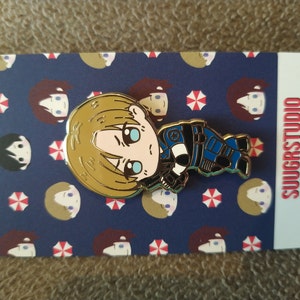 RE Leon Kennedy Hard Enamel Pin - Etsy