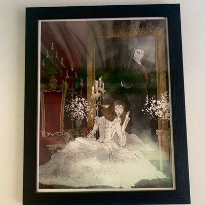 Mirror / Phantom / Phantom of the Opera/ Fan Art / Art Print ...