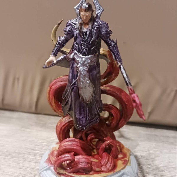 Elf Archmage Miniature Warlock Mini Dungeons and Dragons Mini RPG ...