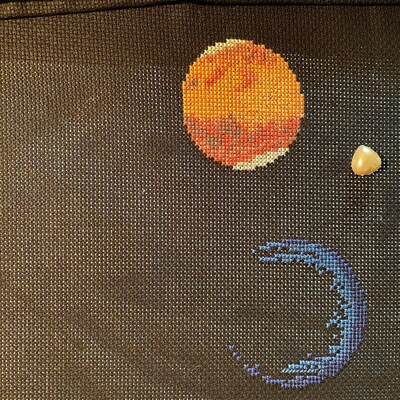 Wonders of the Solar System Cross Stitch Pattern, Planets Design ...