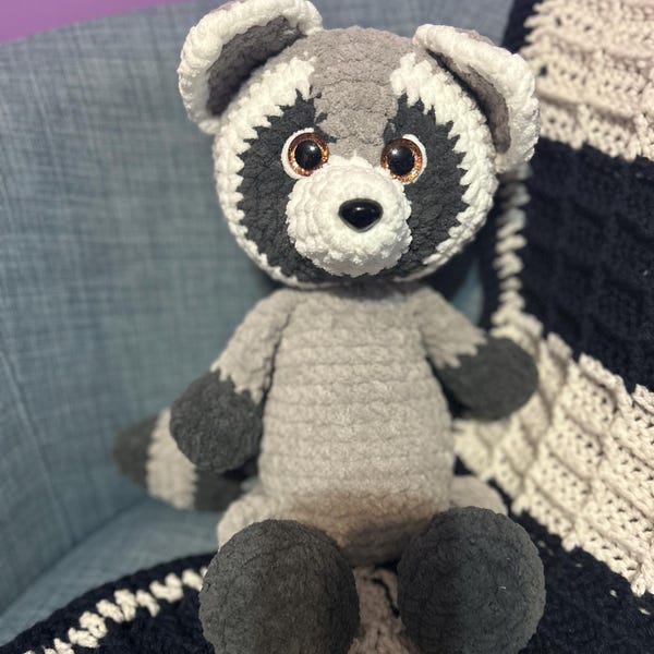 Ferret Crochet Pattern, Amigurumi Crochet Tutorial, Forest Animal Pdf ...