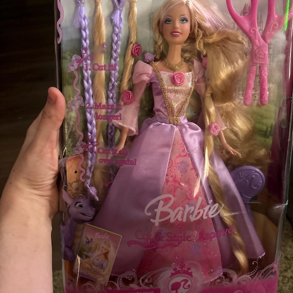 READ Barbie Teresa Songbird 1995 Y Brunnete Barbie Doll Dark Purple ...