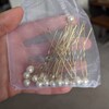Set of Extra Small Pearl Wedding Hair Pin Pearl Bridal Hair Pin Pearl ...