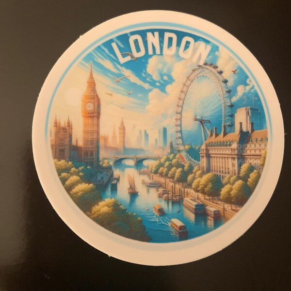 Amsterdam Vinyl Sticker Suitcase Decal Travel Journal Sticker Laptop ...