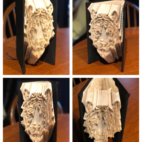 Fancy Tiger Book Folding Pattern - Etsy