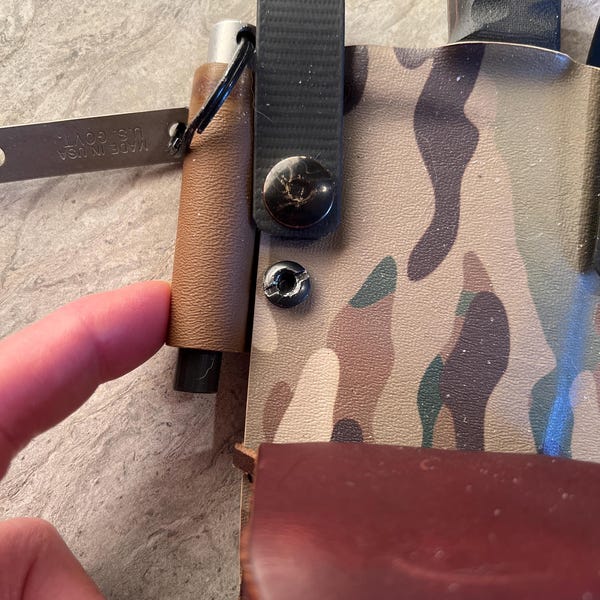 Universal Fire Steel/ferro Rod Loop - Etsy