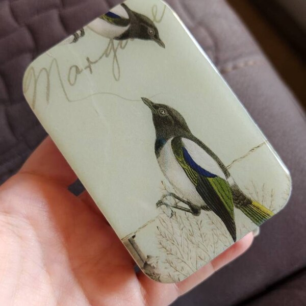 Magpie Knitting Notions Tin Size LARGE, Jewellery Box (019) - Etsy