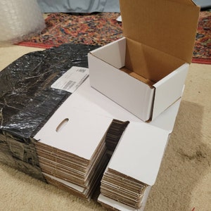 9x7-1/2x3 Kraft Mailer Plain Kraft Cardboard Shipping Boxes Cartons ...