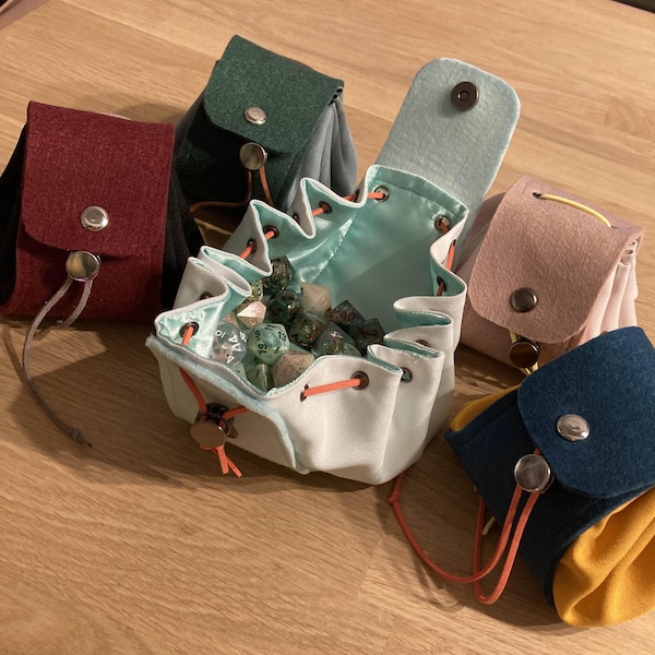 PDF Pattern. Leather Drawstring Coin Pouch - Etsy