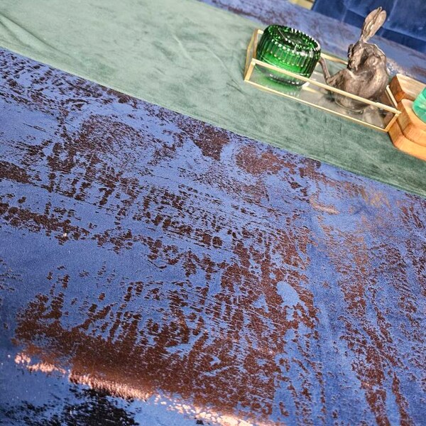 Custom Table Runner, Greek Key Pattern, Velvet Table Runner, Long Table ...