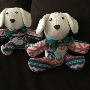 Memory Dog/puppy/stuffed Animal/custom Made/from Shirt/in Memory Of ...