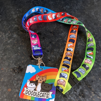 Pride Flag Cat Vinyl Sticker Pride Rainbow / Progress / - Etsy