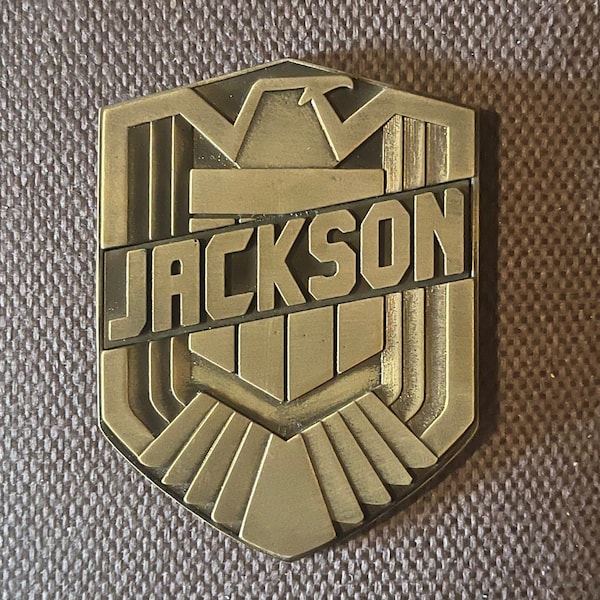 Judge Dredd CUSTOM Badge - Mega City 1 - Etsy
