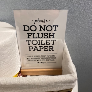 Please Keep It Clean Bathroom Sign PRINTABLE Sink and Toilet - Etsy
