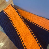 Chunky Rug, Chunky Knit Carpet, Giant Knit Throw, Jumbo Knit Carpet ...