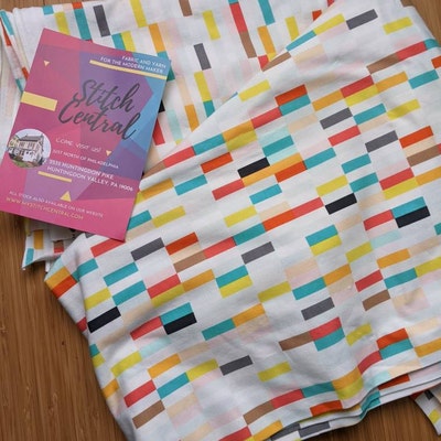 Story Newsprint Fabric by Carrie Bloomston - Etsy