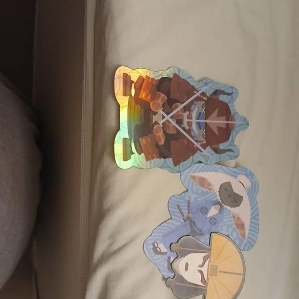 ATLA - Appa Vs. Momo Stickers - Etsy