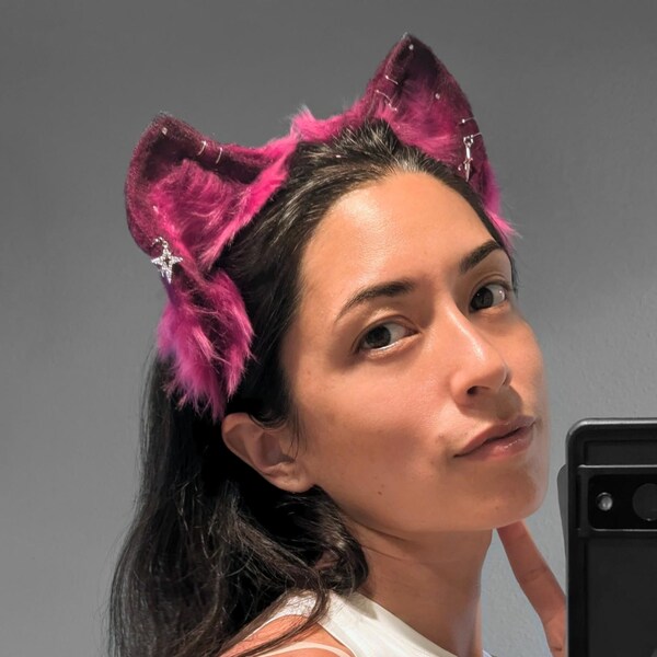 Night Moth Wolf Ears | Gray Wolf Ears | Realsitic Wolf Ears | Dog Ears ...