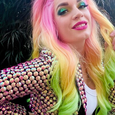 Sun Moon Velvet Sequin Mini Dress 70s Celestial Festival Rave Party - Etsy