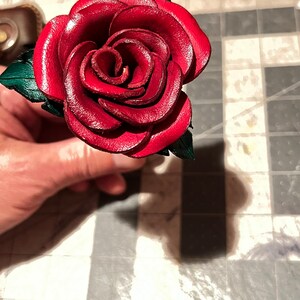 Leather Rose Pattern Make Your Loved Ones Happy Hand Gifts - Etsy