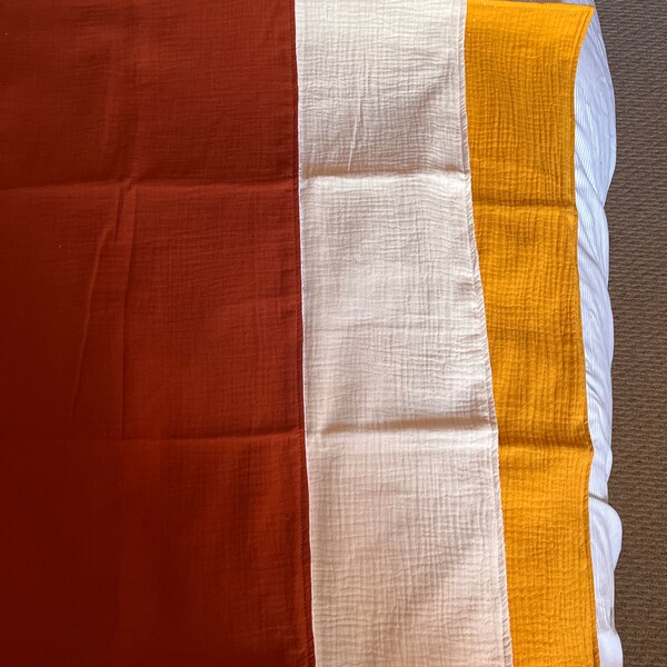 Set of 3 Waterproof Change Pad Double Gauze Muslin Travel Changing Mat ...