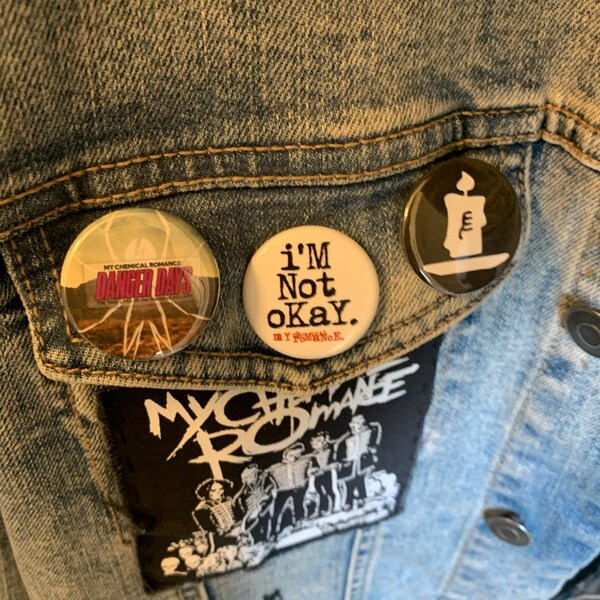 1.25 Nu-metal Pin-back Buttons - Etsy