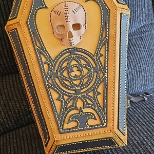 Coffin Backpack Leather Pattern PDF by Leatherhubpatterns - Etsy