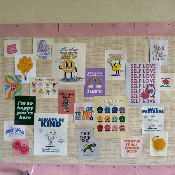 Kids' Room Poster Set: Playroom & Classroom Decor (digital Downloads ...