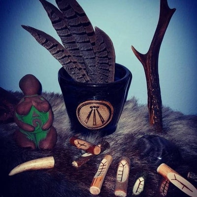 Mini Celtic Tree Ogham Staves Full Set of 20, Each From Its ...