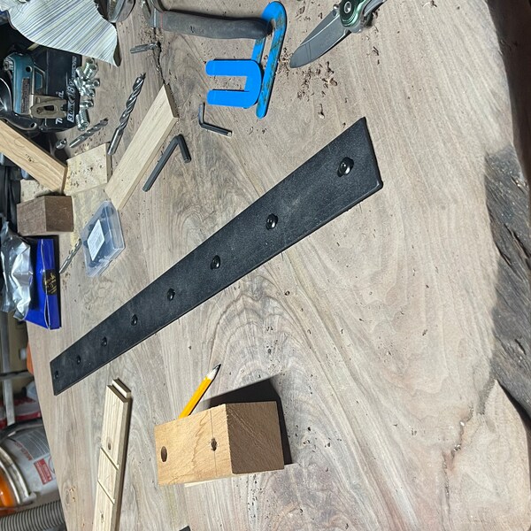 C Channel Tabletop Support Bracing 1" Tall - Tabletop Supports - Etsy