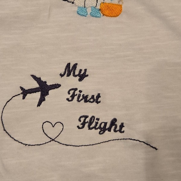 Airplane Embroidery Design, 5 Sizes - Etsy